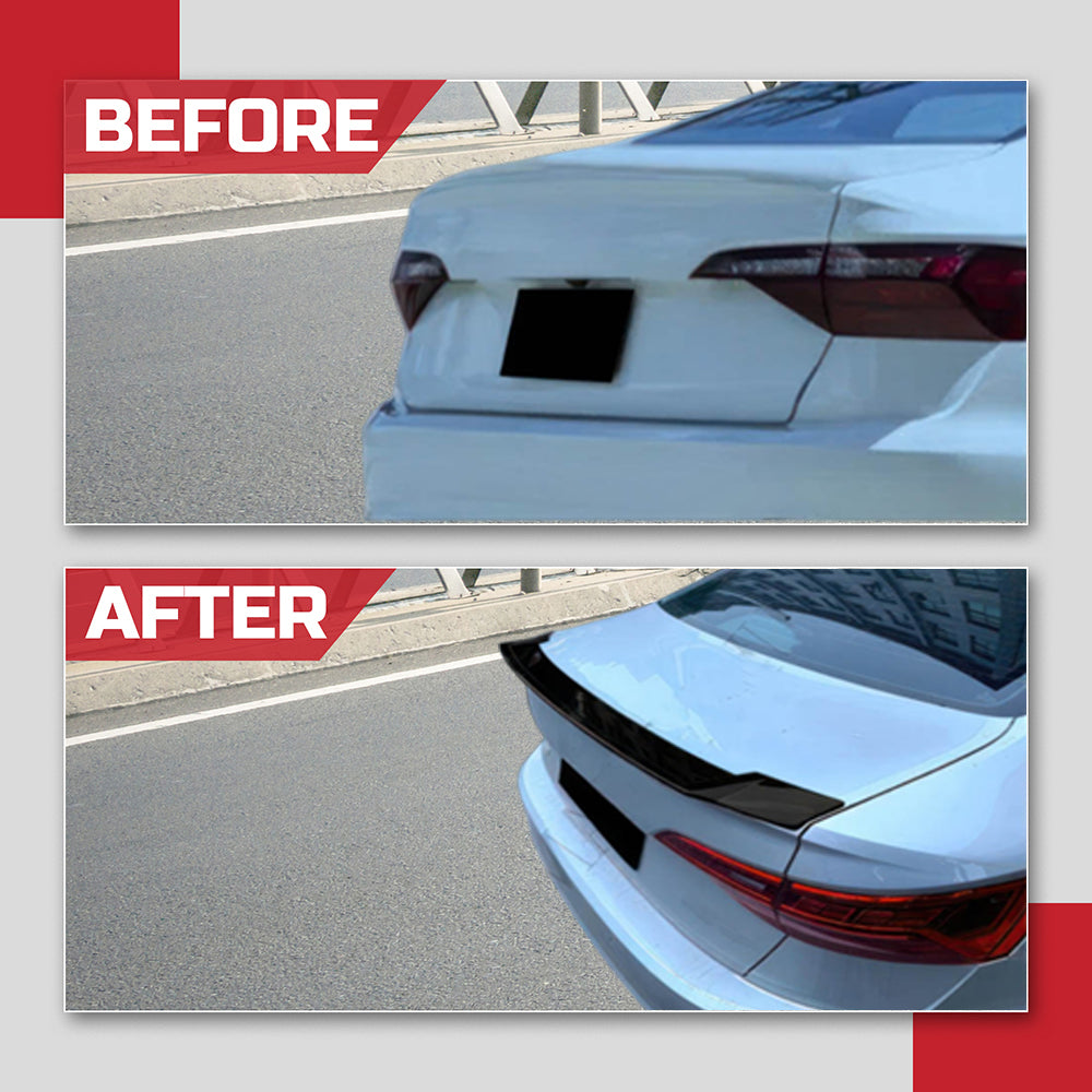 Duckbill Style Rear Trunk Spoiler - 2019-2023 Volkswagen Jetta Mk7 GLI ...