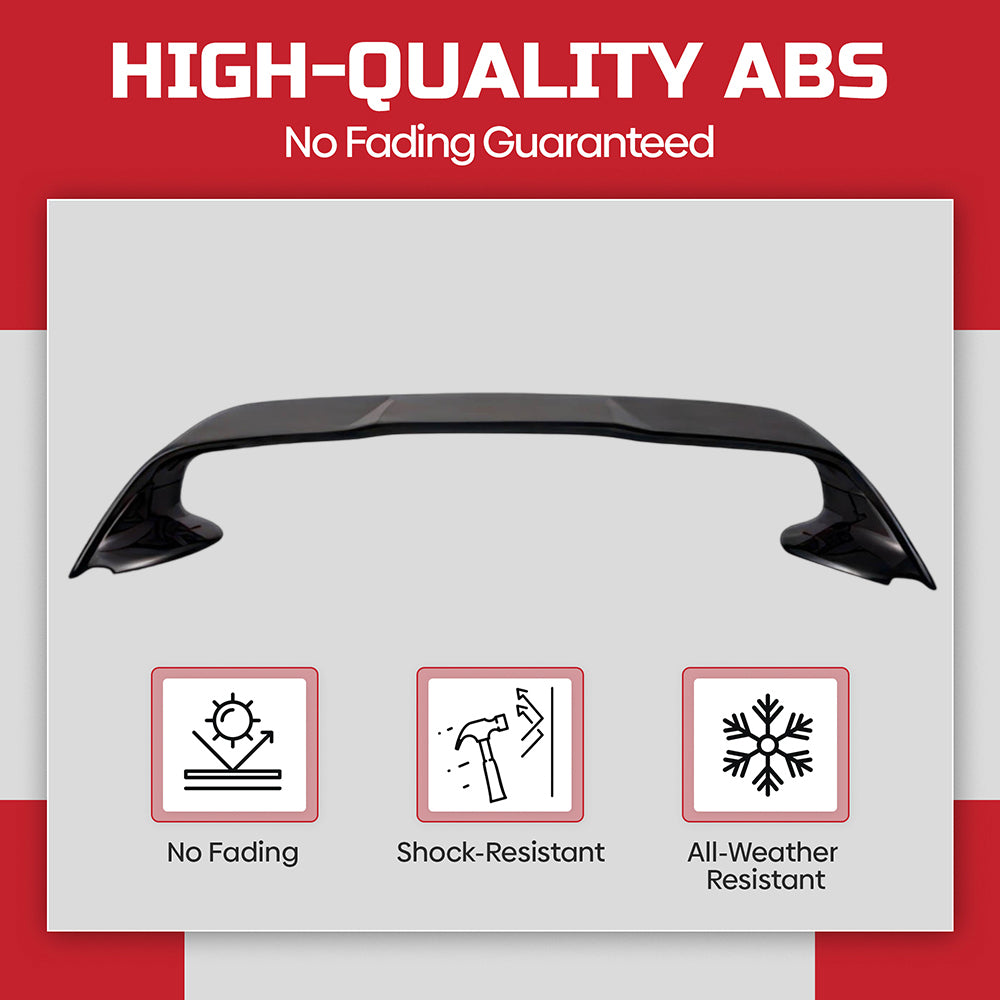 06-17 Mitsubishi Lancer | EVO Style Rear Wing | Gloss, Matte or Carbon ...