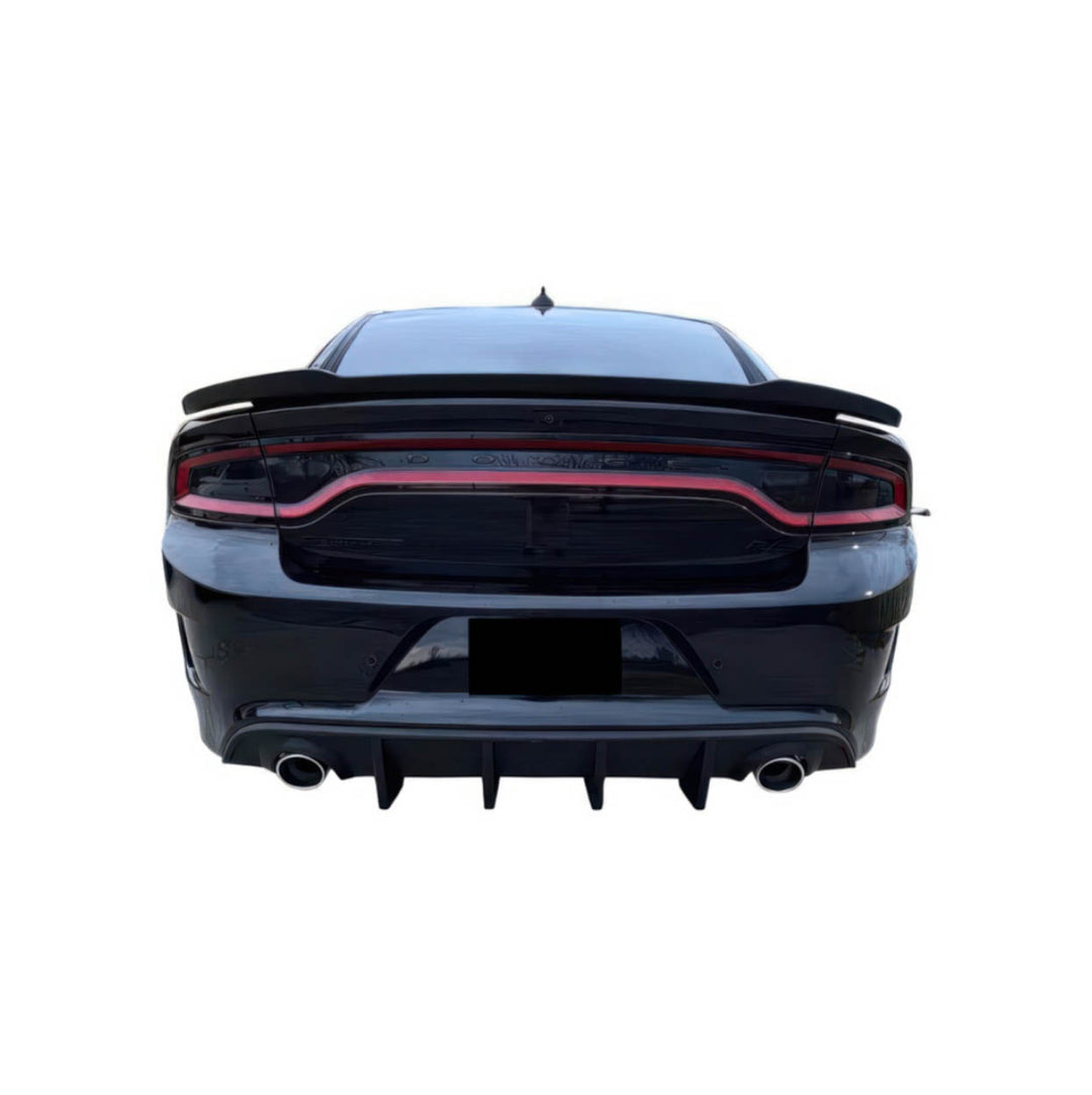 SRT Style Rear Diffuser - 2011-2021 Dodge Charger 7th Gen SRT8 / RedEye ...