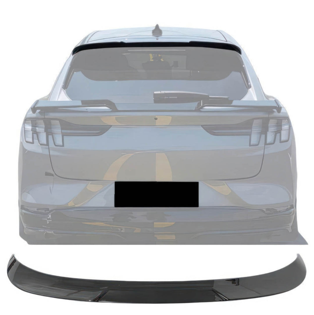 21-23 Mustang Mach E GT / GT Performance | Rear Roof Spoiler | Gloss B ...
