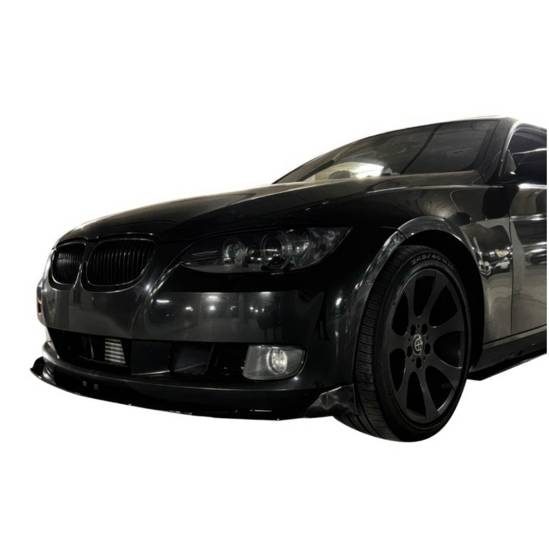 2006-2013 BMW 3 Series & M3 E92 | Front Lip Splitter | Gloss Black ...