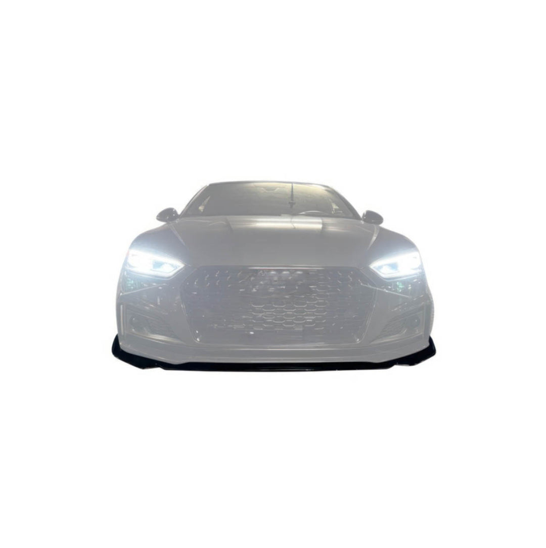 2018-2023 Audi A5/A5/S-Line B9 | Front Lip Splitter | Gloss Black – 285 ...